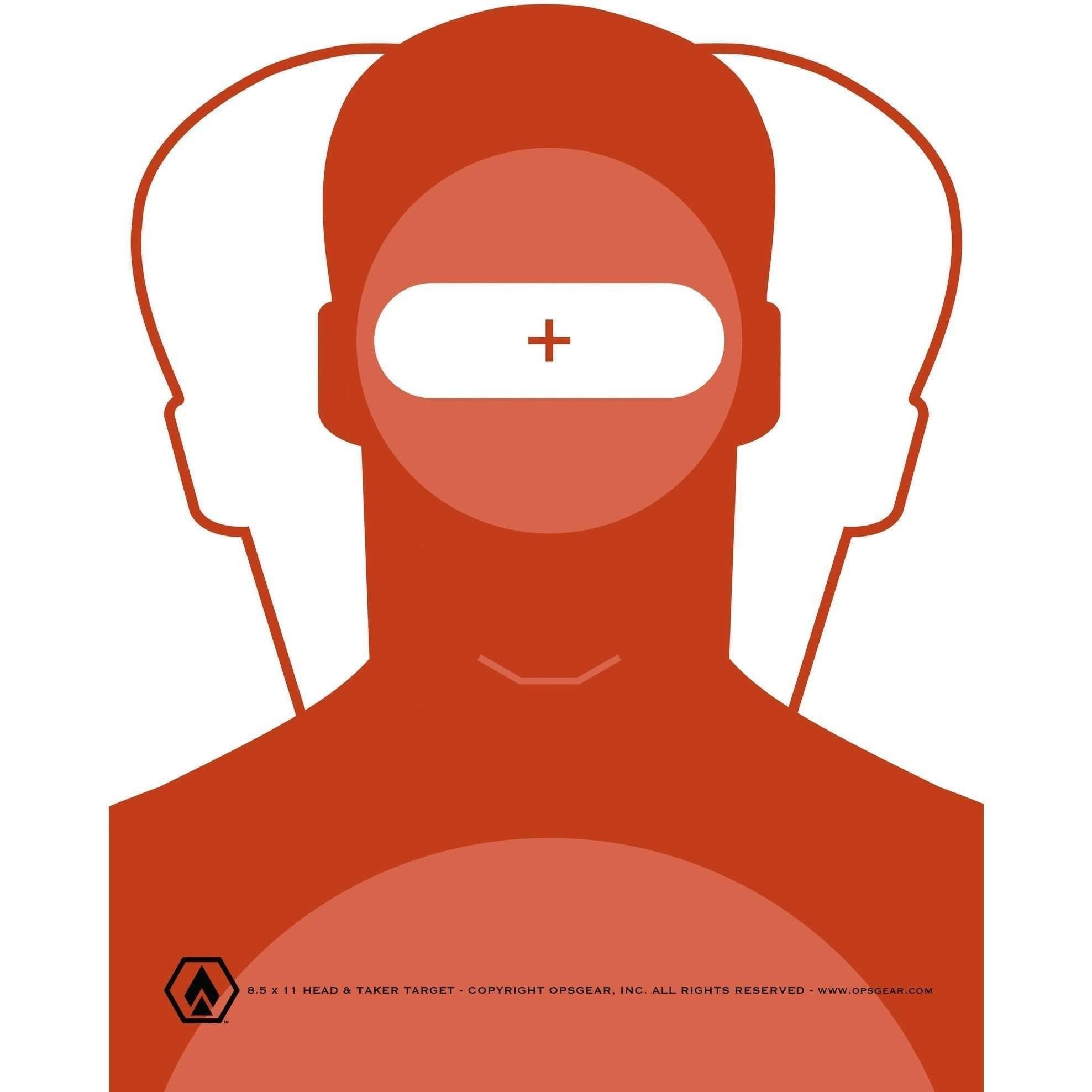 FREE 8.5 x 11 HEADSHOT & TAKER Target (PDF FILE) – Opsgear.com